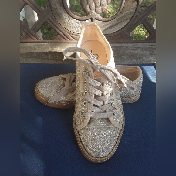 Bakers | Shoes | Bakers Gold Glitter Tennis Shoes | Poshmark